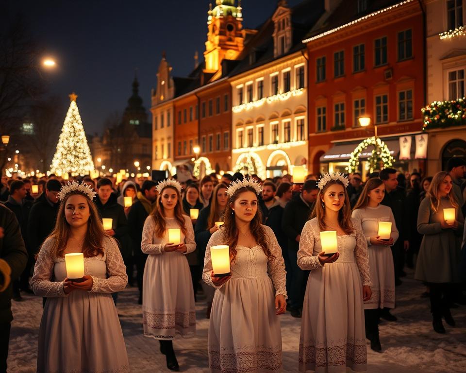 Luciafest - Skandinavische Lichtertradition i Schweden-Blog